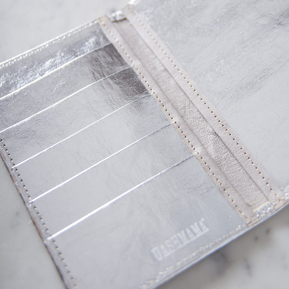 The Gilded Cabinet SILVER TRAVEL/CARD WALLET - The Gilded Cabinet