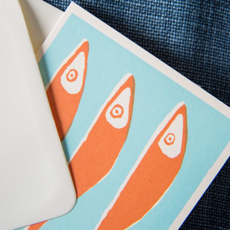 The Gilded Cabinet SET OF 10 FISH CARDS & ENVELOPES - The Gilded Cabinet